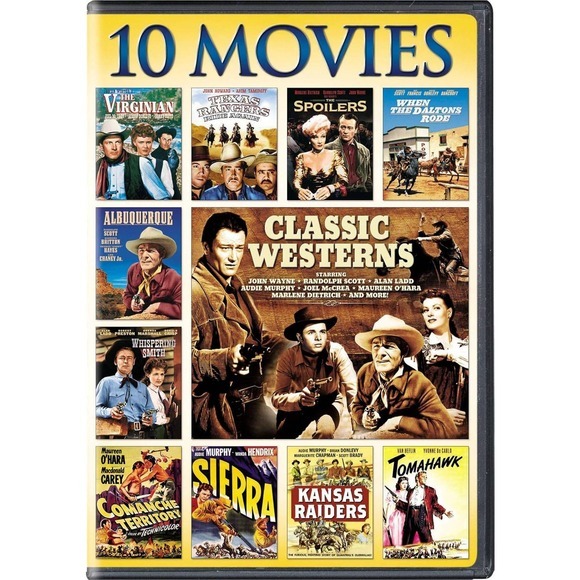 Universal Studio | Media | Classic Westerns Movie Dvd Collection John ...